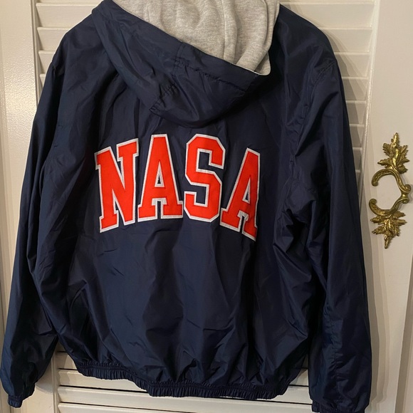 Nasa | Jackets & Coats | Vintage Nasa Jacket Size Small Amazing Patches ...